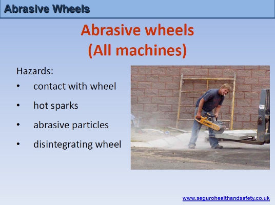 Abrasive Wheels Training Presentation | Seguro