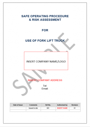 Mobile Elevating Work Platforms (MEWPS) Safe Operating Procedure