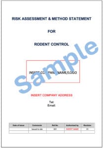Pest Control Method Statement - Seguro Health and Safety