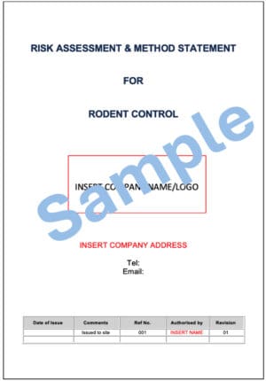 Pest Control Method Statement - Seguro Health and Safety