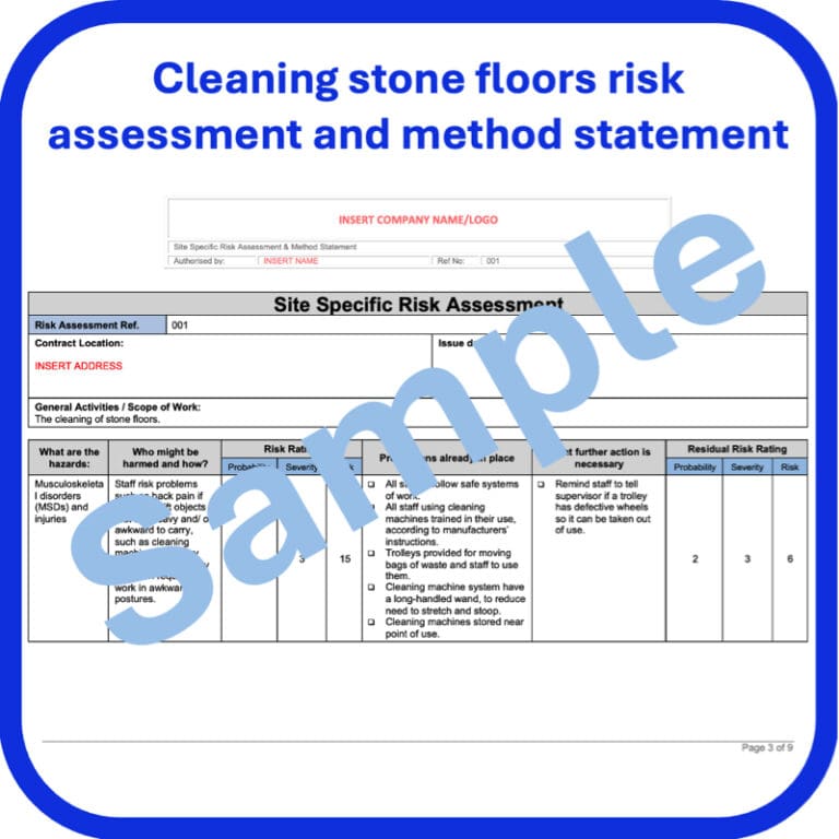 Method Statement and Risk Assessments Archives - Seguro H&S