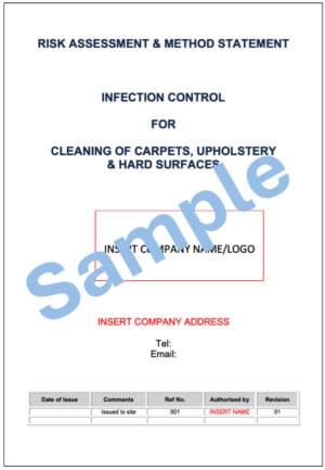 Infection Control Risk Assessment Method Statement- Seguro H&S