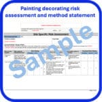 Painting Decorating Risk Assessment Method Statement - Seguro