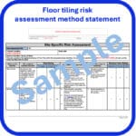 Plastering Risk Assessment Method Statement - Seguro H&S