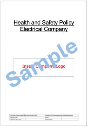 Electrical Contractor Health and Safety Policy - Seguro H&S