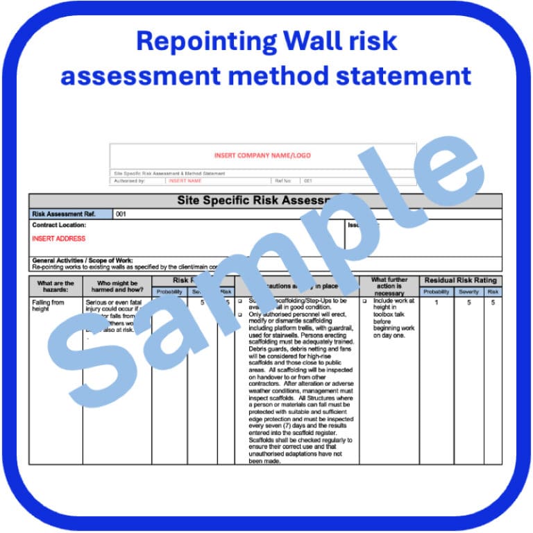 Retail Unit Fit Out Risk Assessment - Seguro H&S