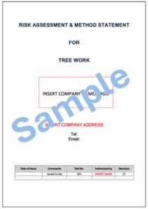 Tree Work Risk Assessment Method Statement - Seguro H&S